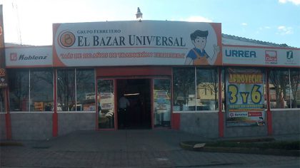 EL BAZAR UNIVERSAL, SUCURSAL BODEGA CHIHUAHUA - Fierros y Láminas