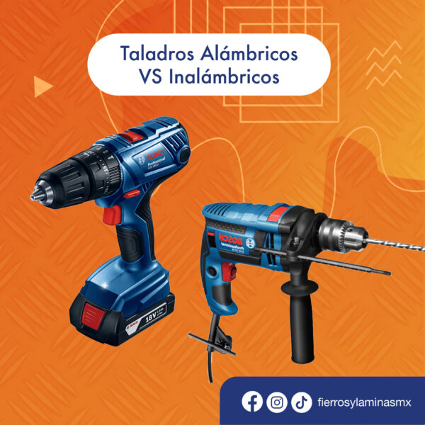 ¿Qué son los taladros eléctricos, tipos y para qué sirven?