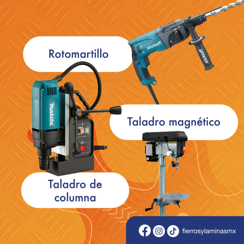 ¿Qué son los taladros eléctricos, tipos y para qué sirven?