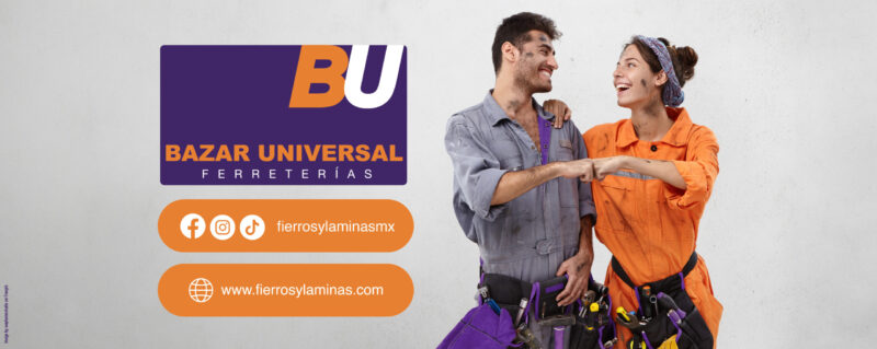 Fierros y Láminas - Bazar Universal Ferreterías